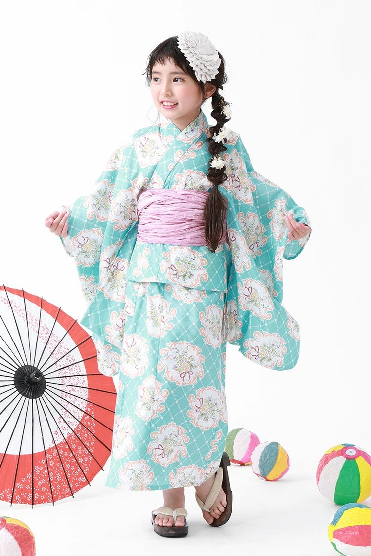 [専用]キッズ浴衣 2点セット 浴衣 兵児帯 セット – tayu-tafu