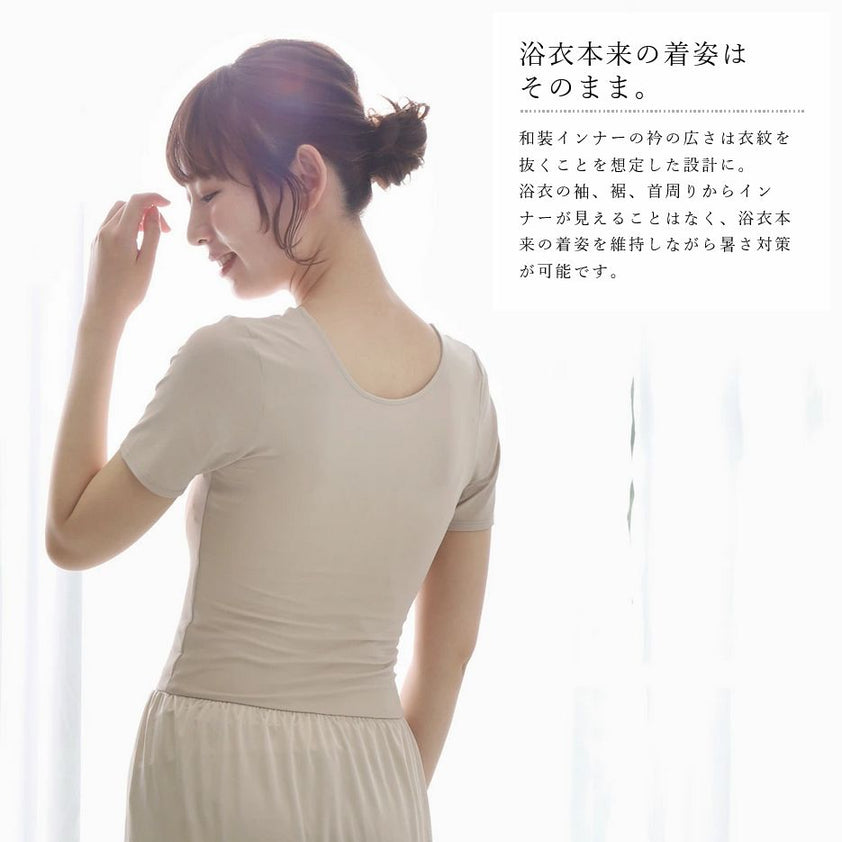和装インナー スリップ NEOCOLD® COOL 夏用 和装 スリップ ワンピース 下着 肌着 肌襦袢 レディース 【 すりっぷ 着物 ...